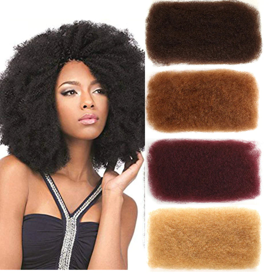Bobbi Boss HH-Afro Kinky Bulk 16" – Remi Hair USA